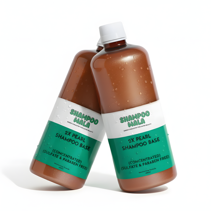 2x Concentrated Sulfate Free Pearl Shampoo Base (Premium Herbal Shampo ...