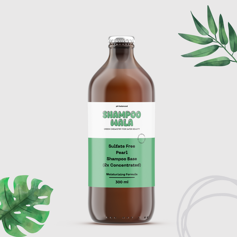 2x Concentrated Sulfate Free Pearl Shampoo Base (Premium Herbal Shampo ...